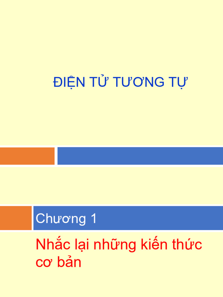 Analog Electronics -Full tài liệu tiếng anh | PDF