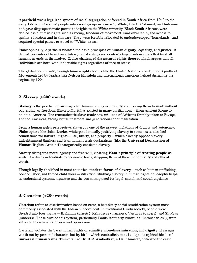 Ihr | PDF | Caste | Human Rights