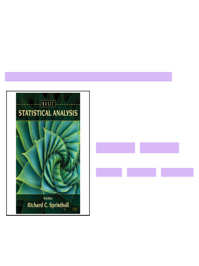 Test Bank for Basic Statistical Analysis, 9/E 9th Edition : 0205052177 ...