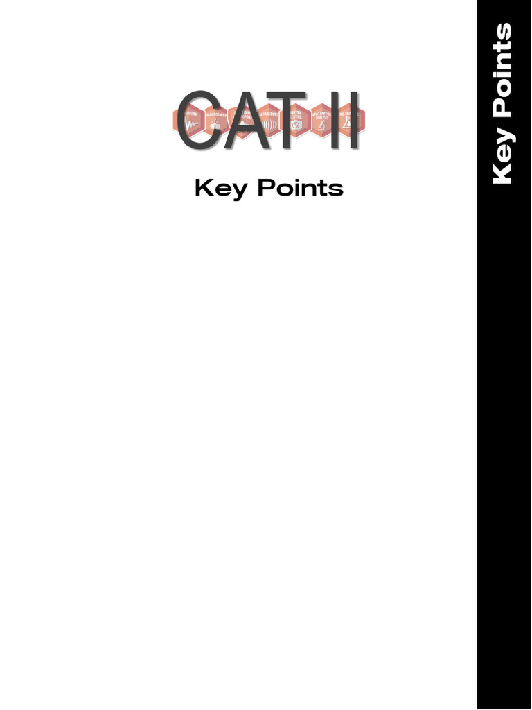Key Points CAT II | PDF | Sampling (Signal Processing) | Electric Motor