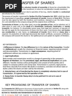 SH-4 Share Transfer Form Template | PDF | Securities (Finance ...