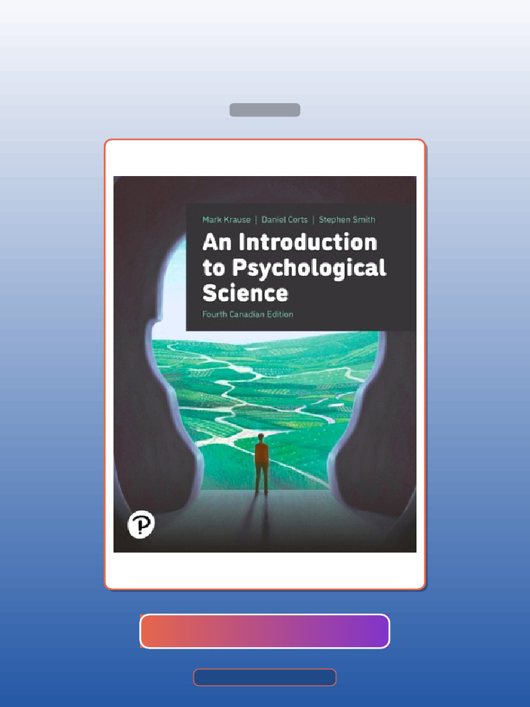 Test Bank for an Introduction to Psychological Science Canadian Edition ...