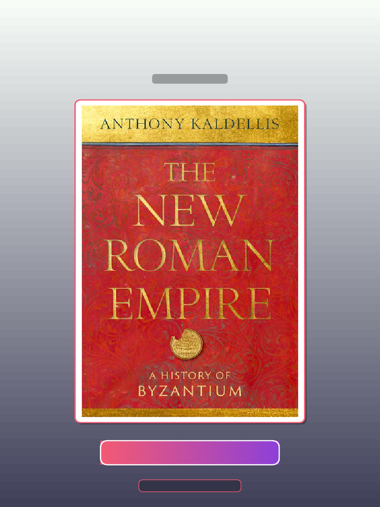 Test Bank for the New Roman Empire a History of Byzantium Anthony ...