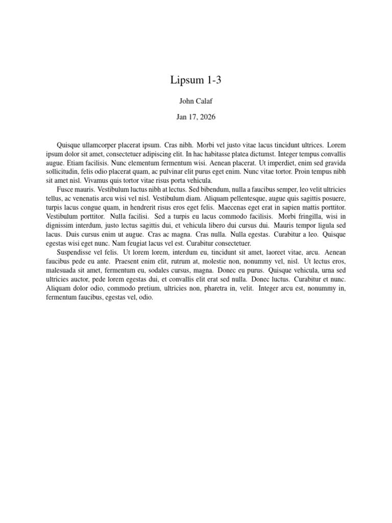 Lipsum 04 06 | PDF