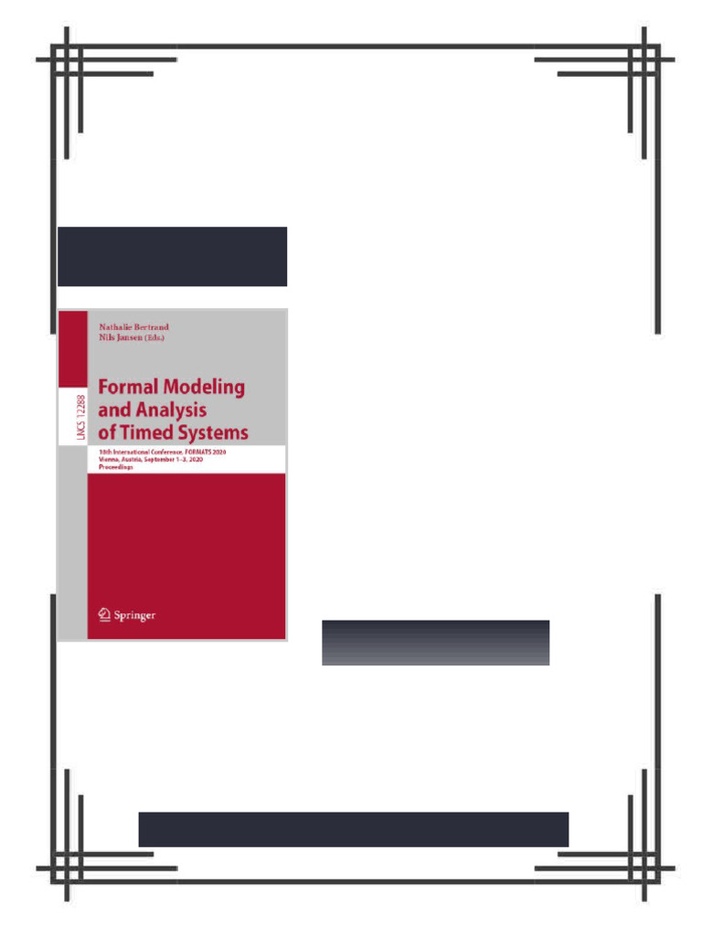 Formal Modeling and Analysis of Timed Systems 18th International ...