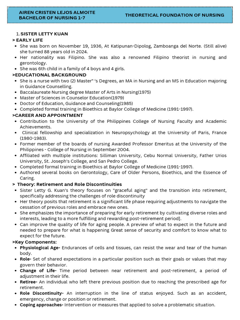5 tfn to print | PDF | Well Being | Nursing