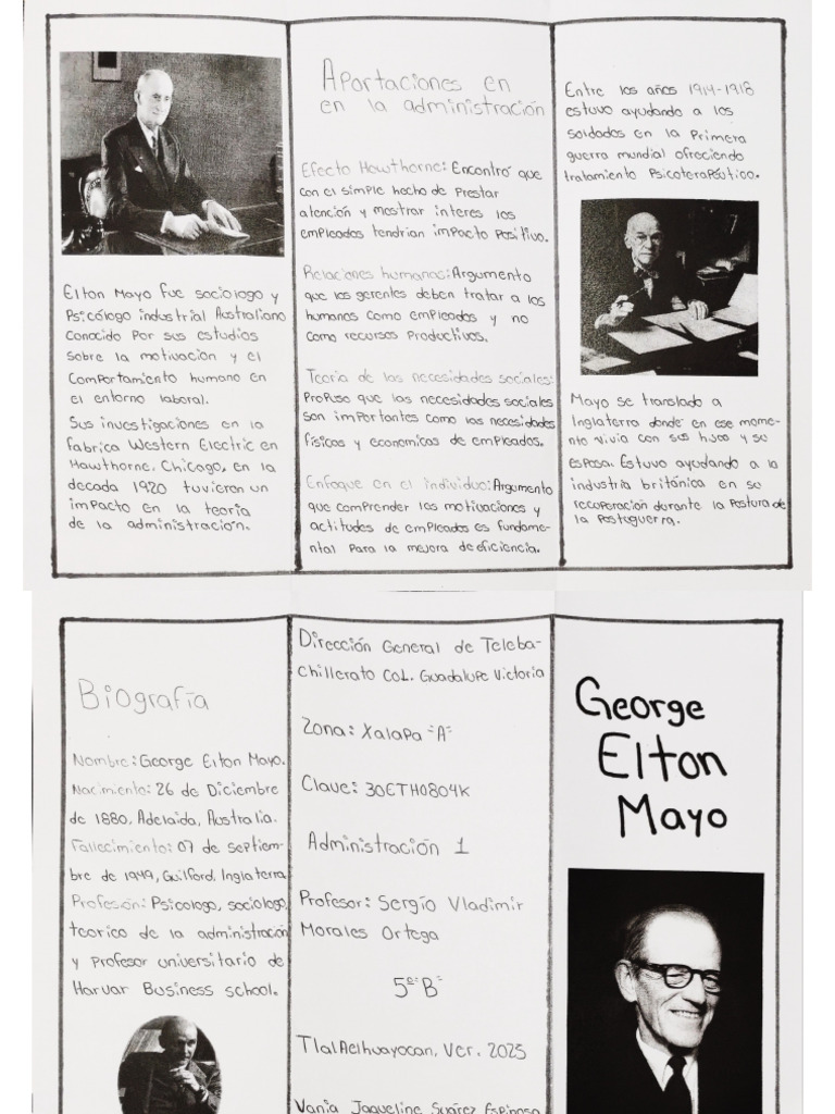 Elton Mayo | PDF