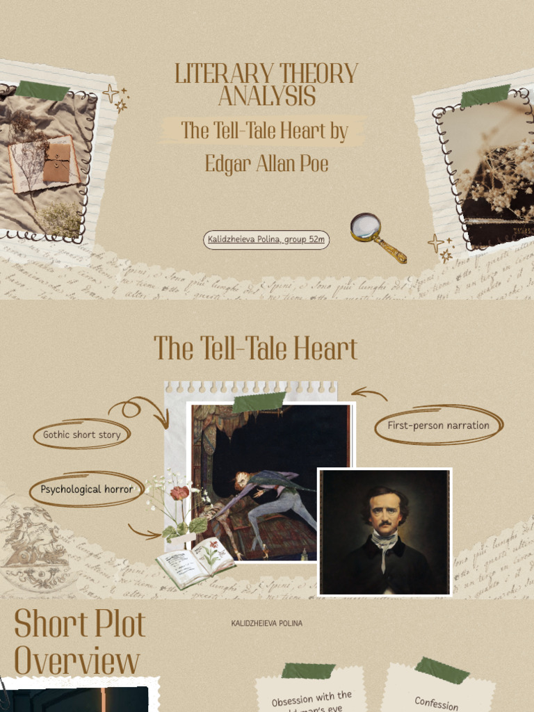 Literary Analysis of The Tell-Tale Heart | PDF