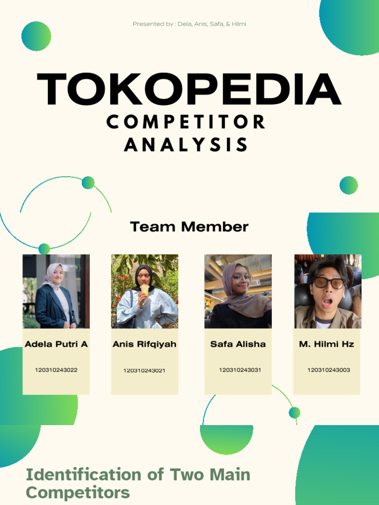 Tokopedia Competitor Analysis: Shopee & Bukalapak | PDF | Artificial ...