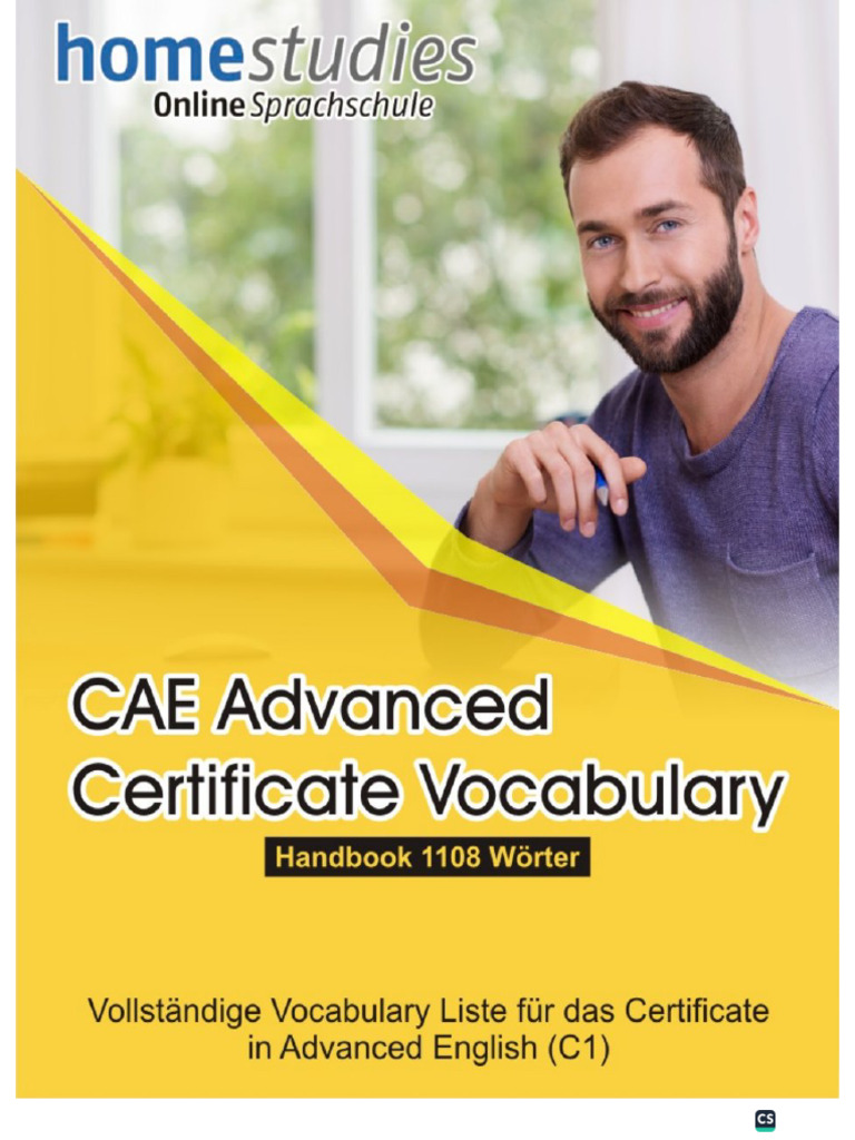 CAE Vocabulary Advanced Certificate in English Vocabulary List | PDF