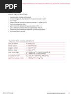 9701 Chemistry Data Booklet 2025 | PDF | Amine | Chemistry