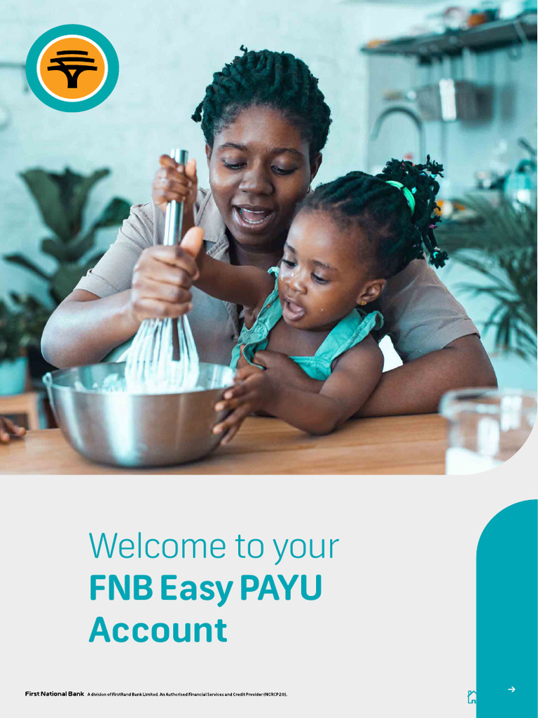 FNB Easy PAYU Account Overview Guide | PDF | Credit Card | Debit Card