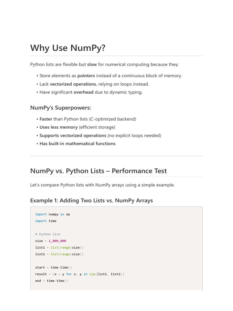 NUmpy(Lecture 3) | PDF | Data Type | Median