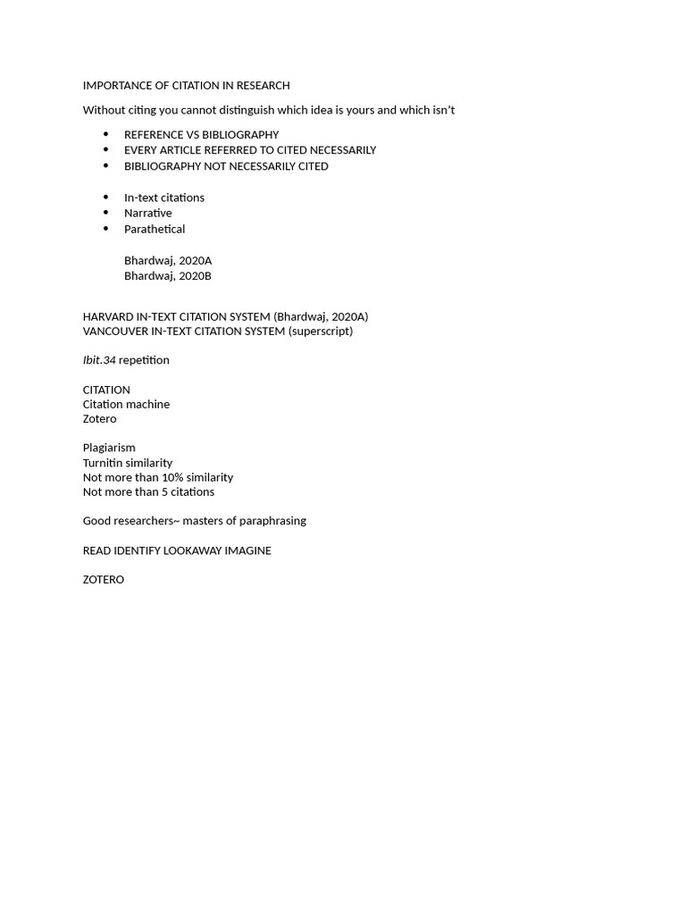 Citation Workshop | PDF