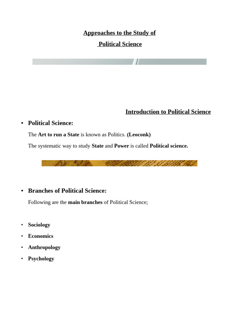 approaches-150514070931-lva1-app6891 | PDF | Science | Political Science