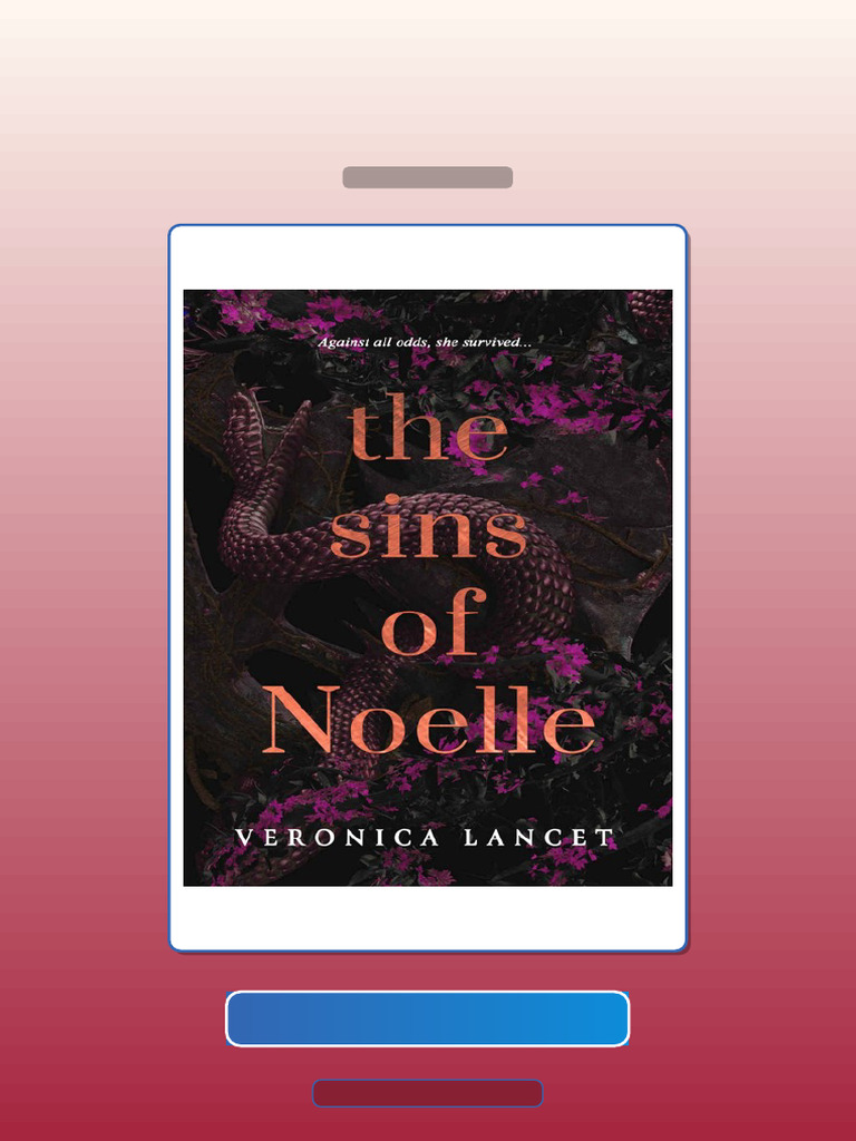 Test Bank for the Sins of Noelle War of Sins Book 4 Veronica Lancet ...