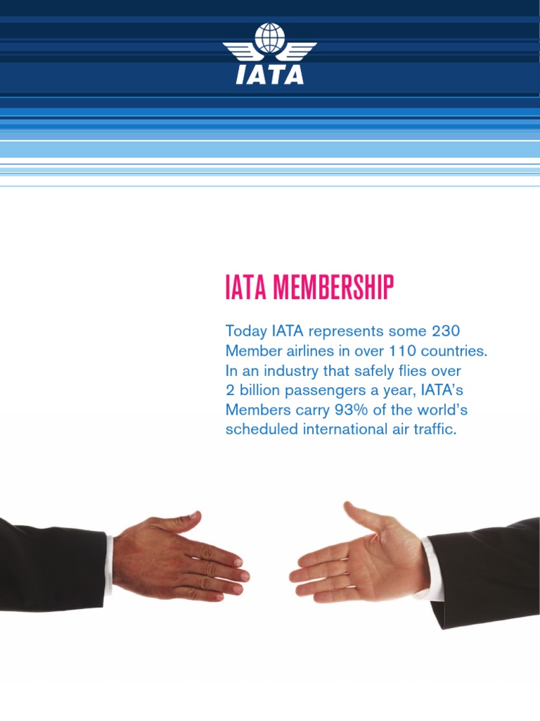 IATA Membership Benefits and Costs | PDF | Airlines | Fee