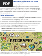Class 12 Geography: Human Geography Notes | PDF | Geography | Nature