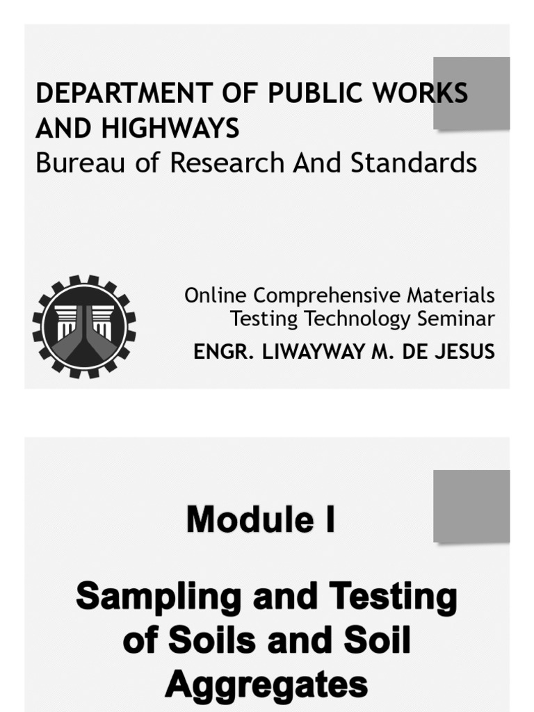 DAY 2a-Introduction to Soil Classification | PDF | Soil | Construction Aggregate
