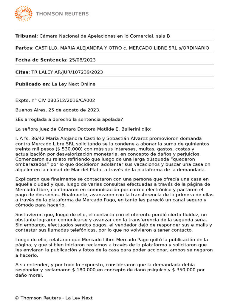 Documento_Cámara Nacional de Apelaciones en lo Comercial, sala B ...