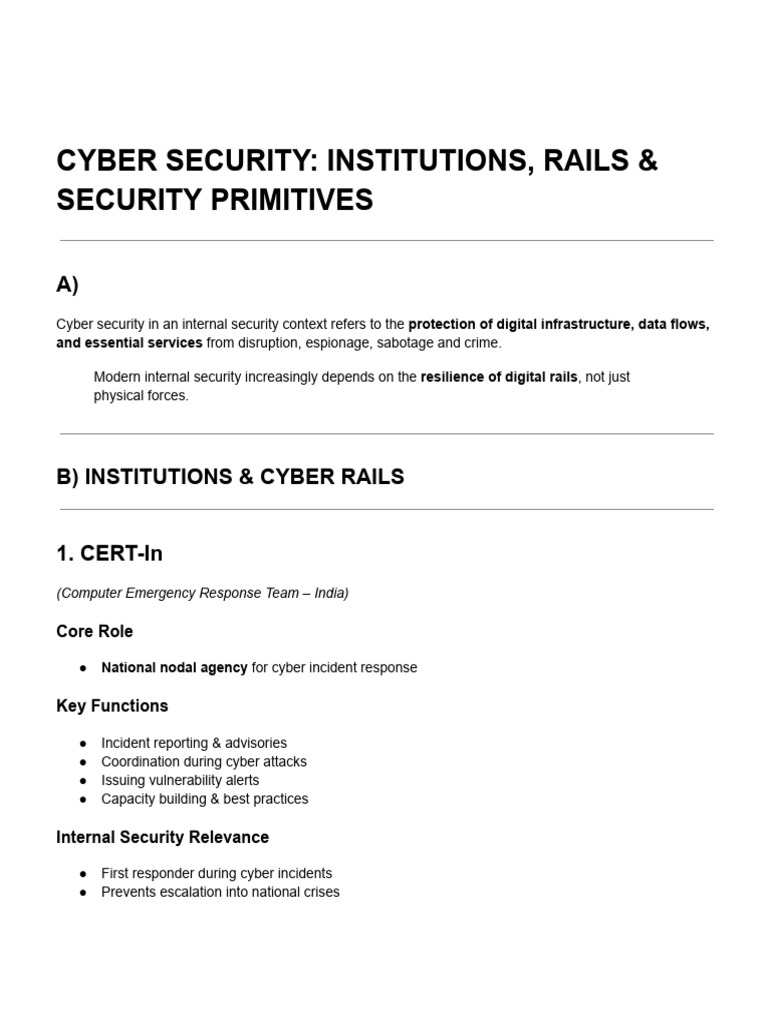 Cyber Security | PDF | Computer Security | Security