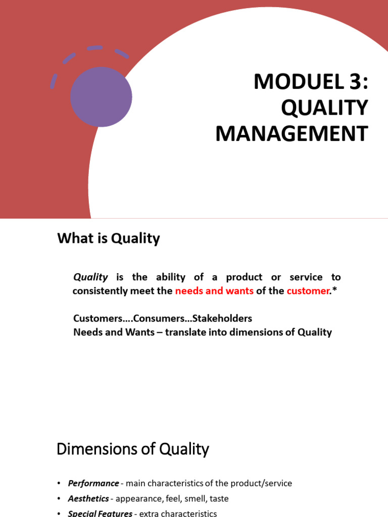 Understanding Quality Management Principles | PDF | Quality Management ...