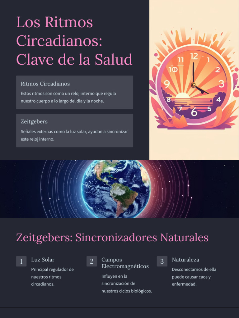Biorritmos Zeitgebers | PDF | Ritmo circadiano | Hormona