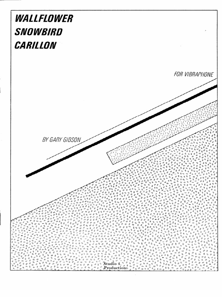 Garry Gibson -Wallflower - Snowbird - Carillon for Vibraphone | PDF