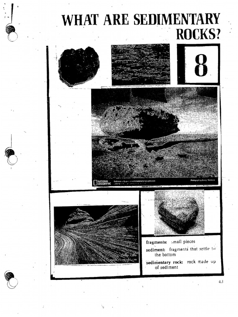 Sedimentary Rock PKT | PDF