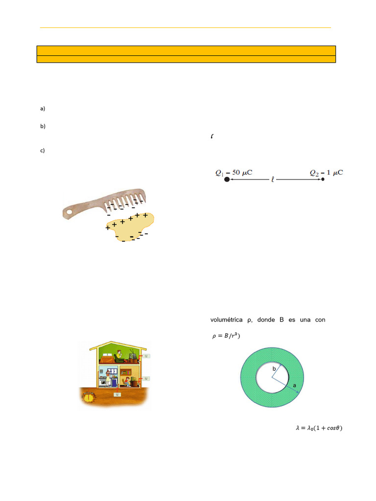 Ht Carga Ley de Coulomb Fuerza Electrica - Unt | PDF | Fuerza | Carga ...