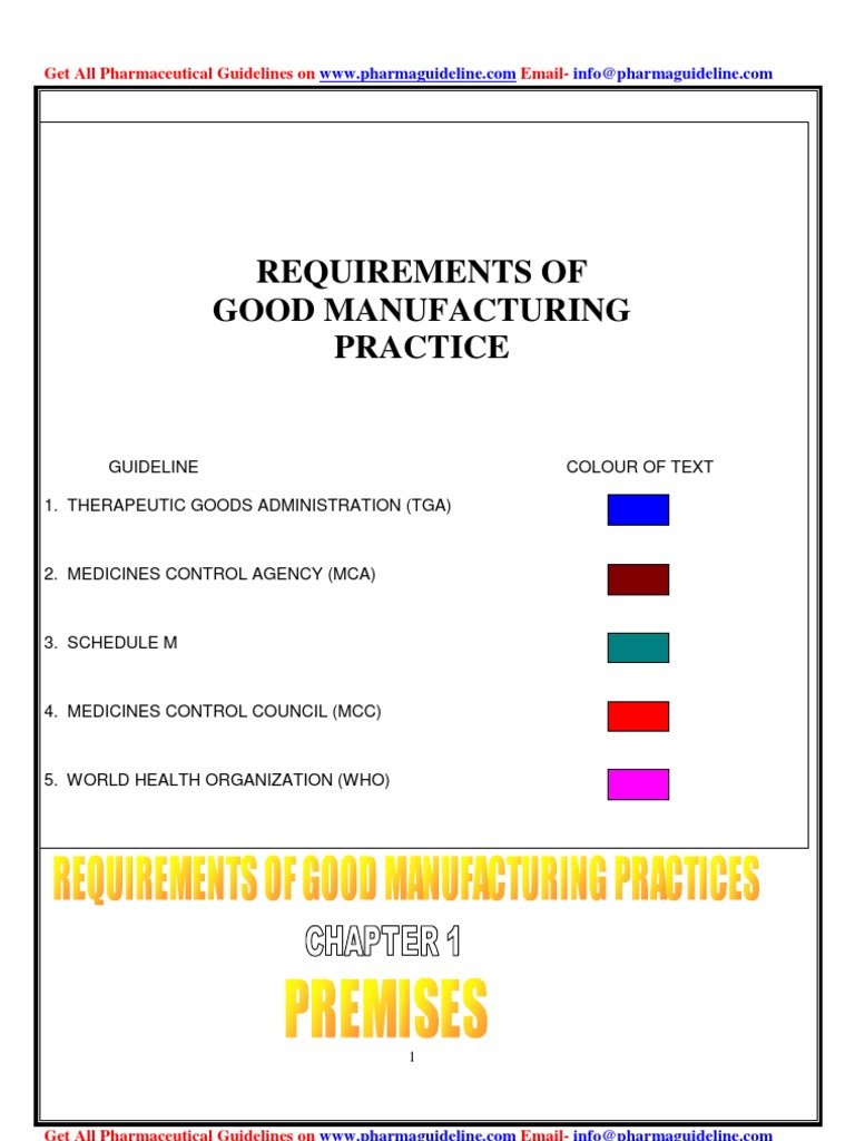 Pharma Guideline | PDF | Warehouse | Laboratories
