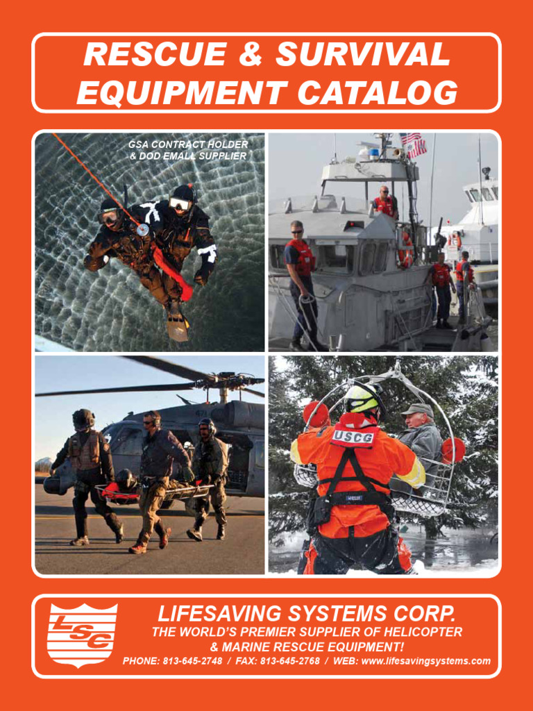 SURVIVAL & RESCUE EQUIPMENT CATALOGUE | PDF