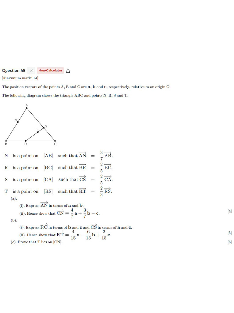 Vectors - Hard | PDF