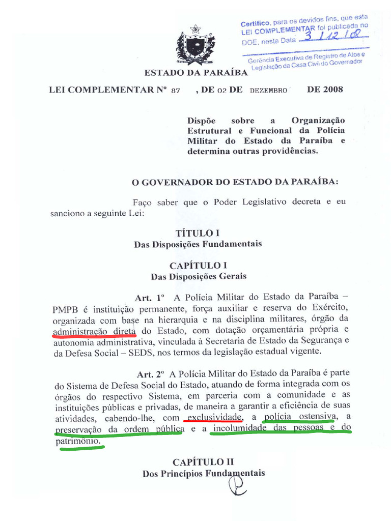 Lei Complementar 87 | PDF
