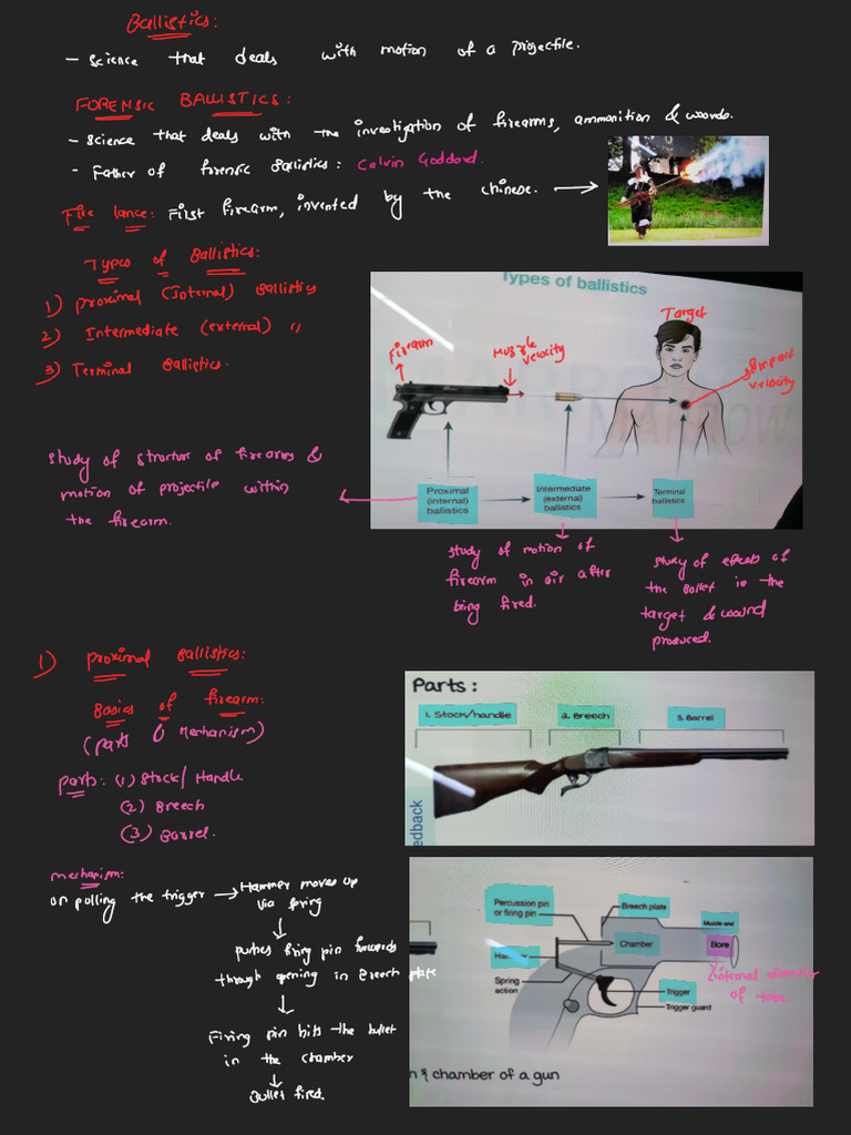 Ballistics - 01 Proximal Ballistics | PDF