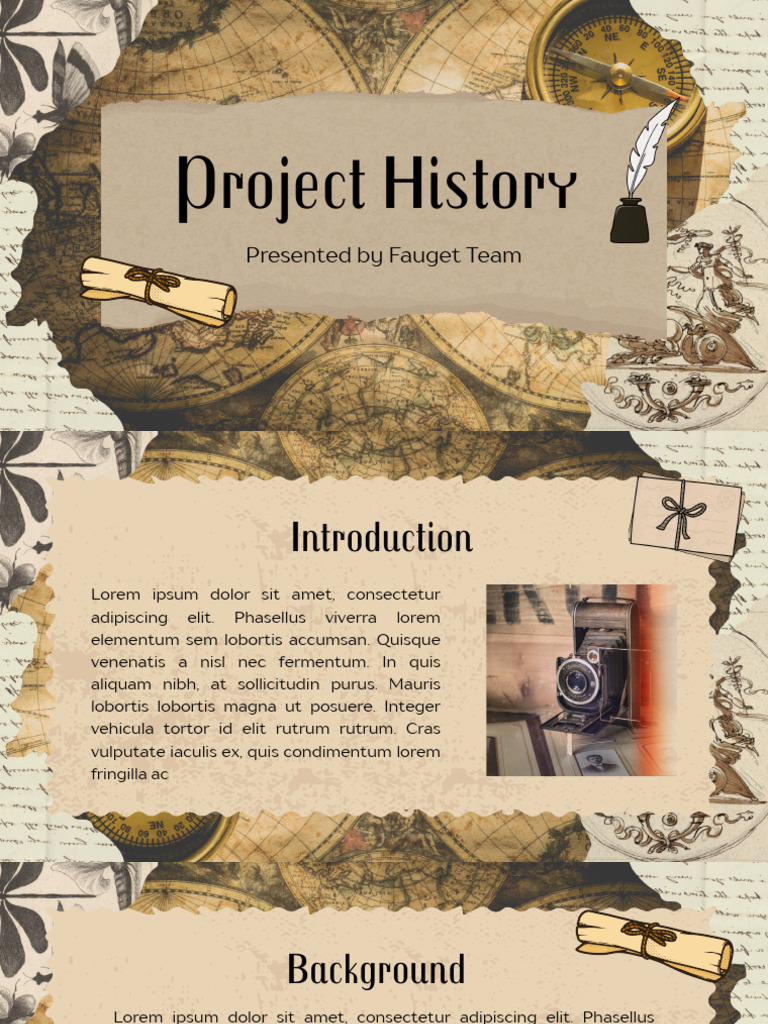 Beige Brown Vintage Project History Presentation_20260117_163650_0000 | PDF