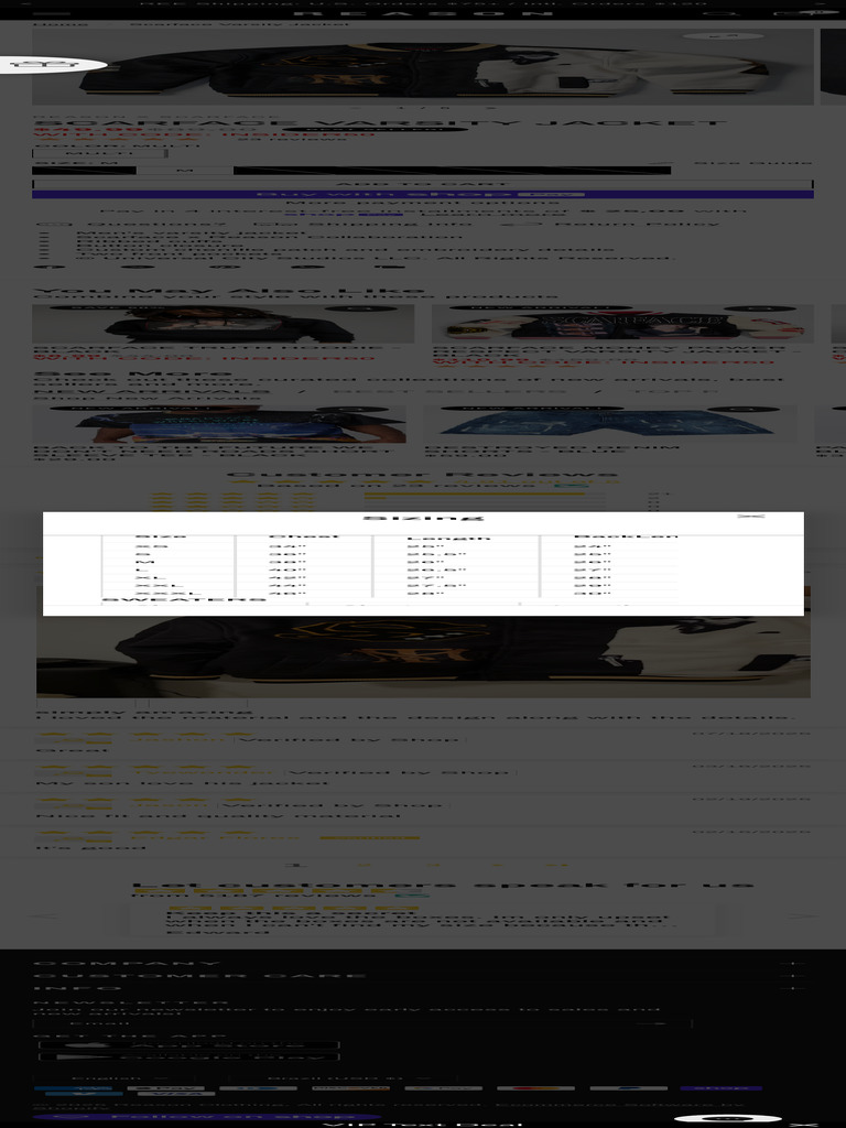 Scarface Varsity Jacket – Reason Clothing | PDF | Clothing