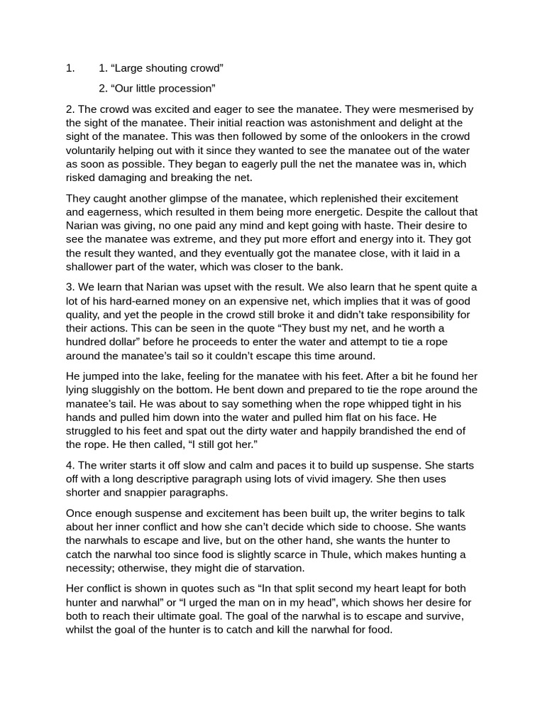 January 2019 IGCSE English Language Paper 4EA1 | PDF | Hunting