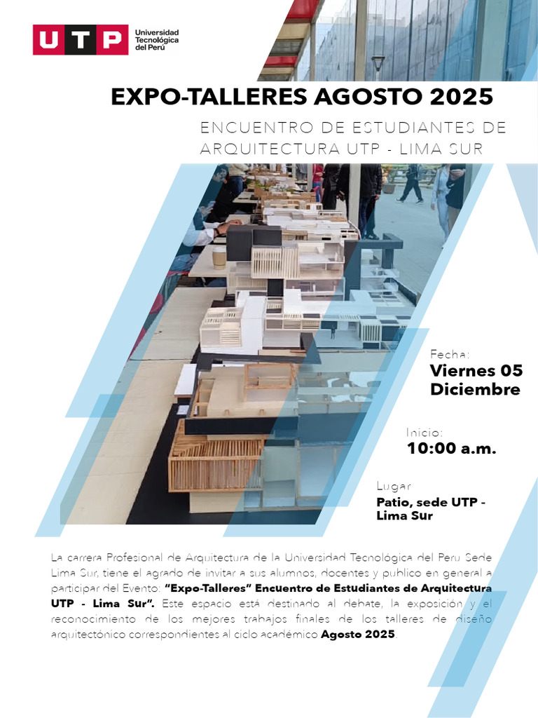 Afiche expotalleres 2025 | PDF | Innovación | Diseño