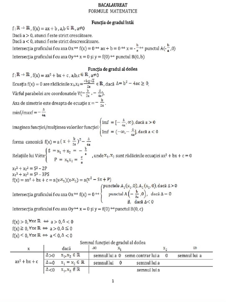 Formule BAC M2 | PDF