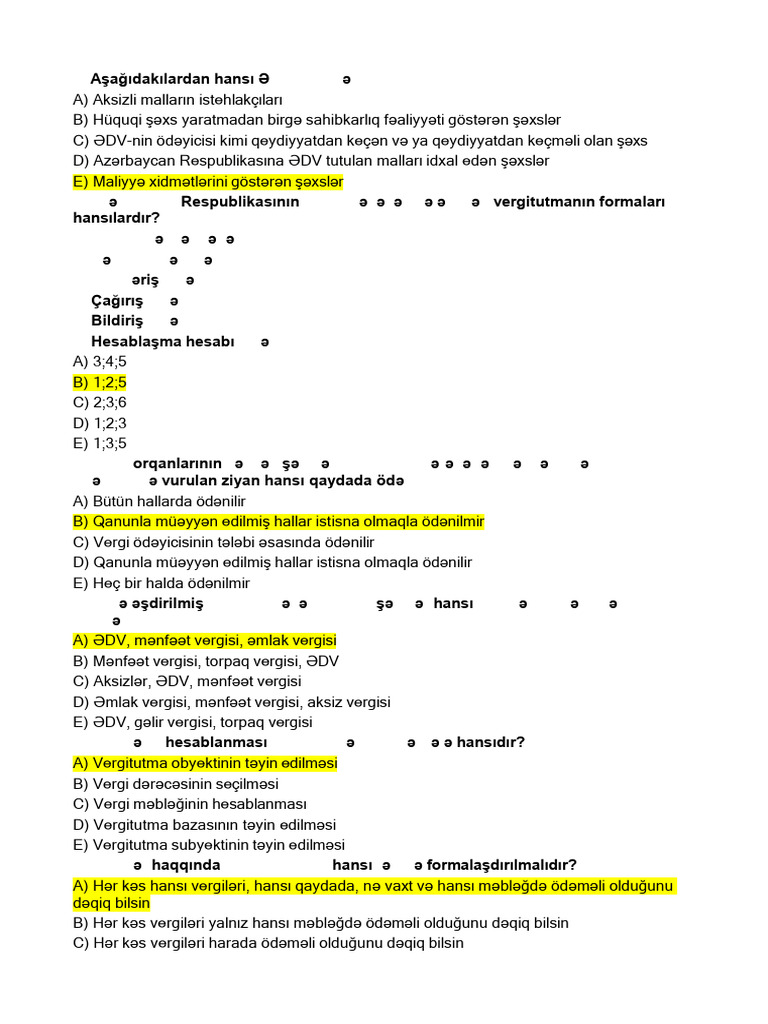 Vergi Və Vergitutma (1) | PDF