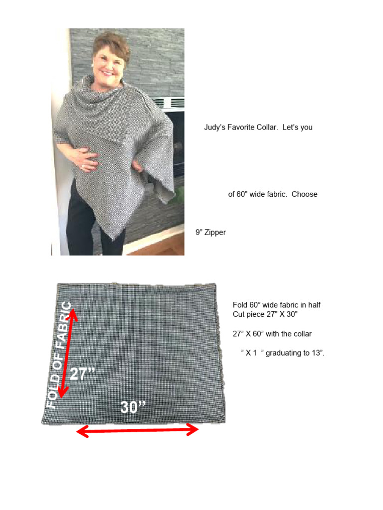 DIY Perfect Wrap Plus Instructions | PDF | Seam (Sewing) | Needlework