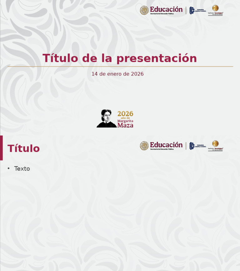 Plantilla Oficial Presentacion Power Point 2026 | PDF