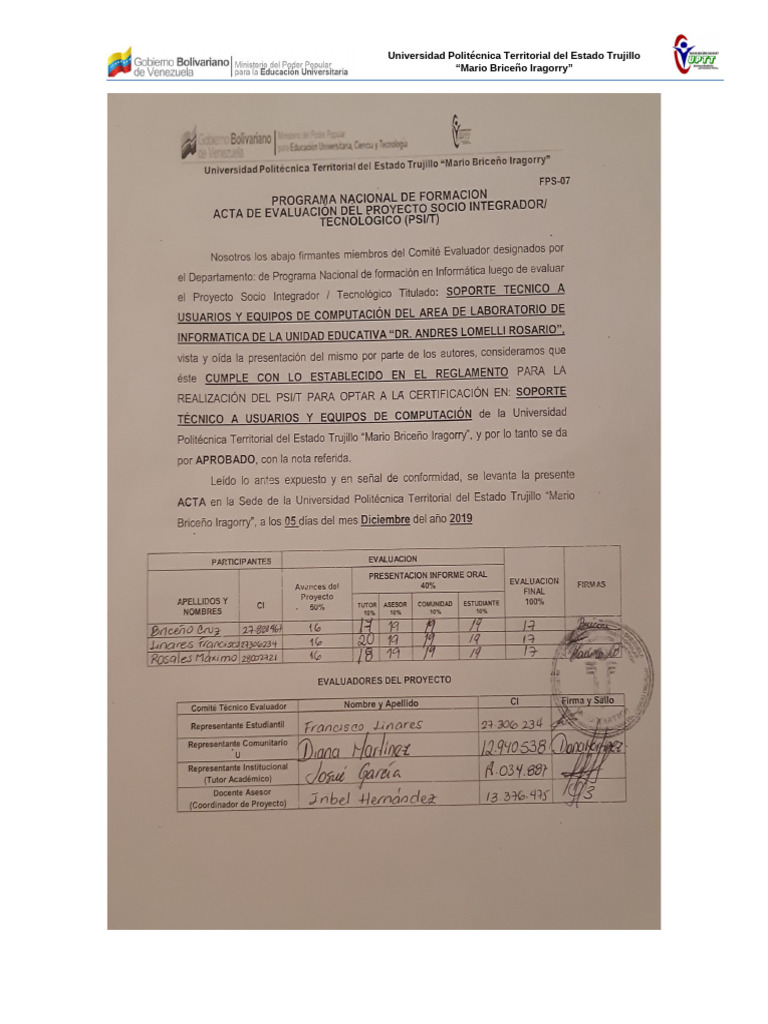 PST I FINAL | PDF | Informática | Laboratorios