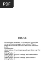 Bidang Hodge dalam Persalinan | PDF
