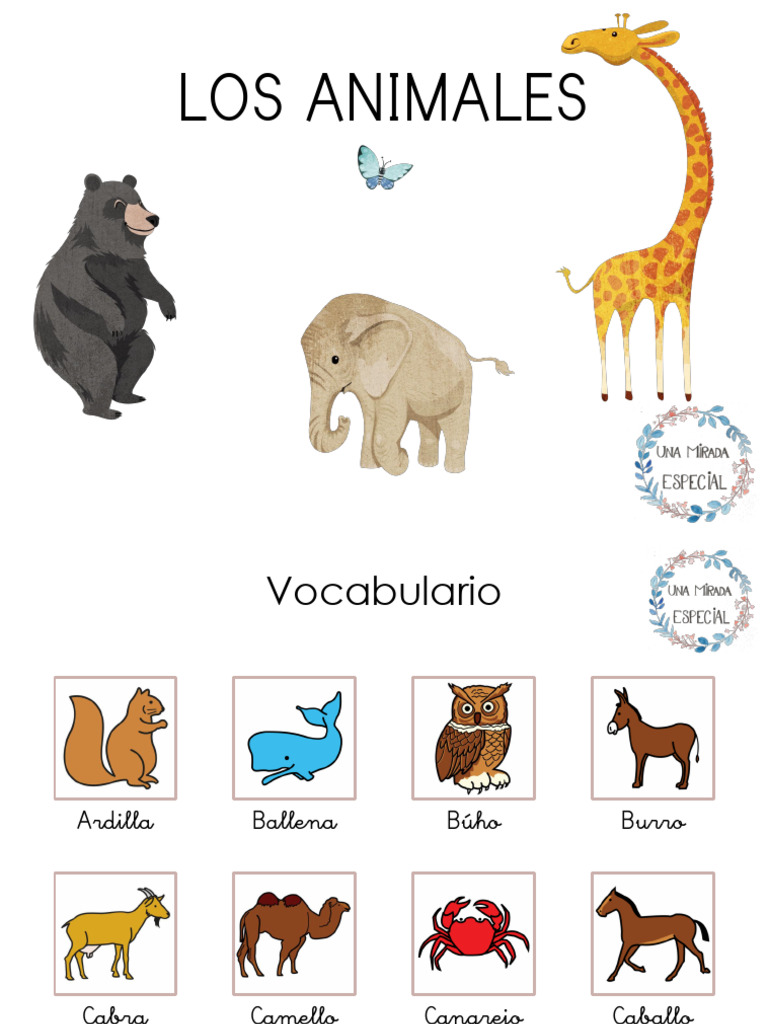 Cuaderno Los Animales PDF | PDF