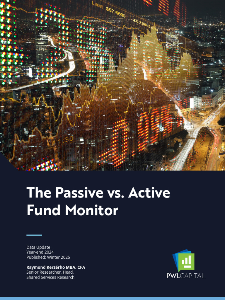 Passive vs. Active Fund Trends 2024 | PDF | Investment Fund | Exchange ...