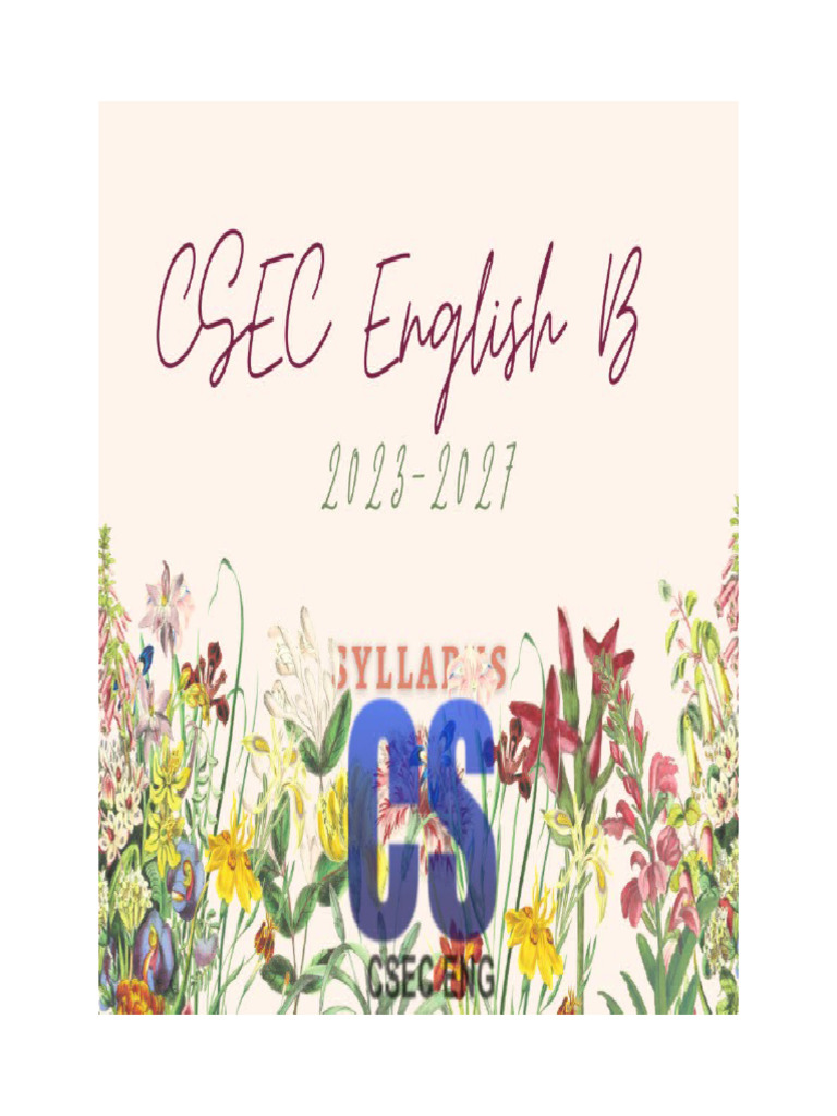CSEC POEMS 2023-2027 | PDF | Death | Machismo