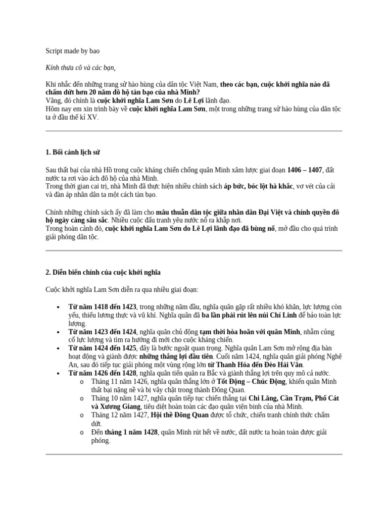 Script Made by Bao New | PDF