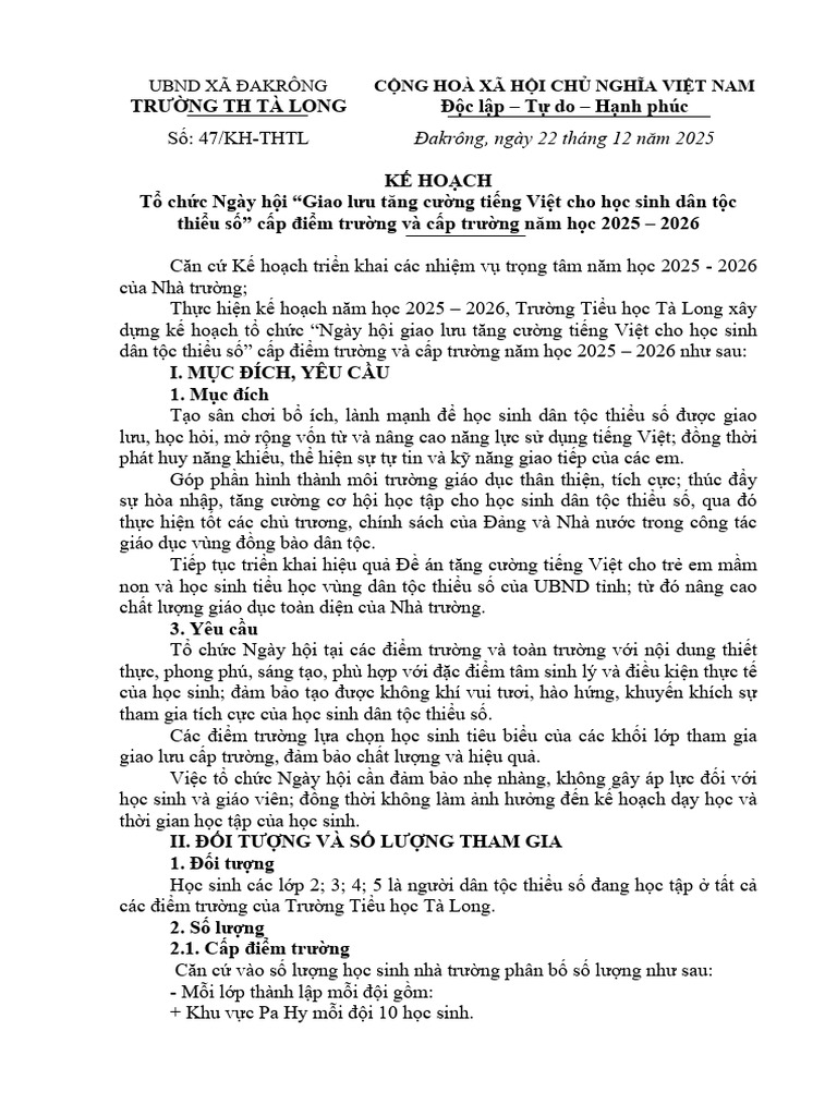 KE HOACH Hội thi giao lưu TCTV.signed.signed | PDF